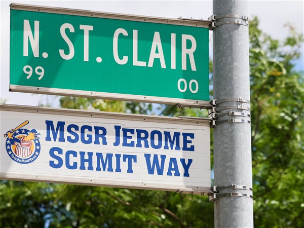 Board recommends removal of street sign honoring Toledo priest | The Blade